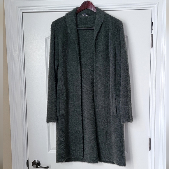 The Limited | Jackets & Coats | Super Snuggly Wrap Teddy Furry Coat ...